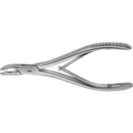 LUER BONE RONGEUR ANGLED 150MM